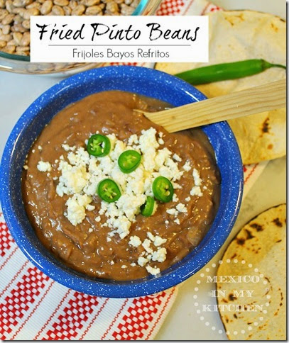 How to Make Fried Pinto Beans | Mexican Food Recipes