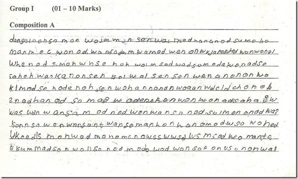 k.c.p.e revision resource: KCPE 2004 Composition analysis