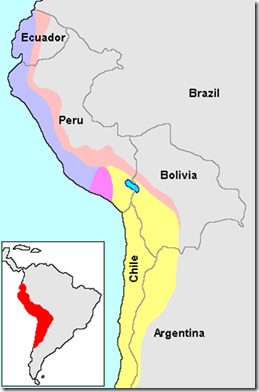 El Tahuantinsuyo territorio, población y bases geográficas ...