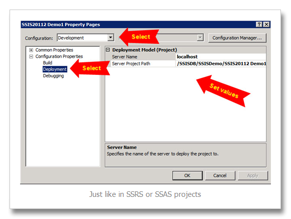 Rafael Salas: SSIS 2012: Project Deployment Model and Build Configurations