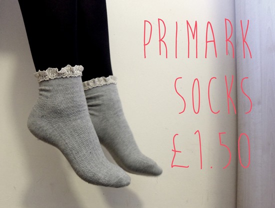 Everyday Emily: High Street Bargain: Primark Lace Trim Socks