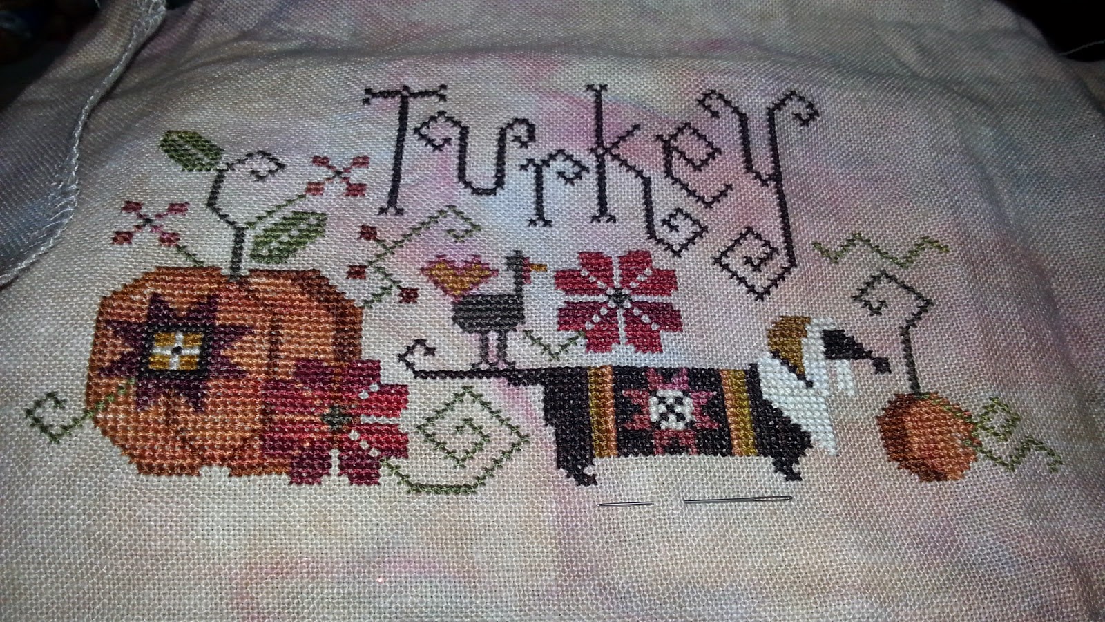 Peanut's Place to Stitch: Mail brings a new chart... and a stitch update