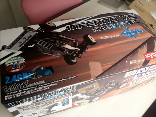Inferno(インファーノ) VEカスタムログ: 京商インファーノVEレーススペック(Kyosho Inferno VE RACE SPEC)購入