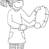 INSTRUMENTOS DE PERCUSION PARA COLOREAR