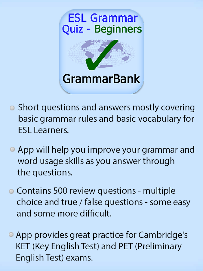 Basic English Grammar For Beginners