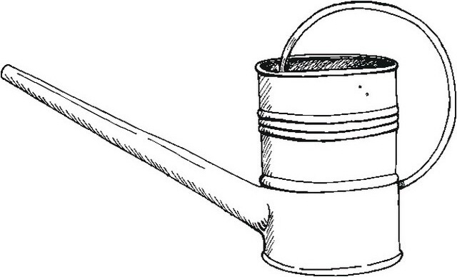 COLOREAR DIBUJOS DE REGADERAS