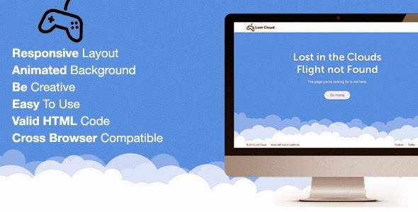Premium 404 HTML Templates