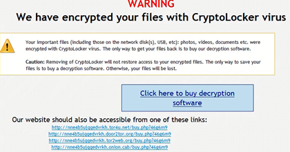 The Technology Company's Blog: Return of the Cryptolocker virus