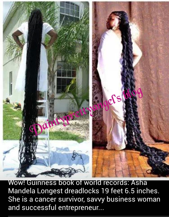 Guinness book of world record longest dreadlocks 19ft | Welcome To DPA blog