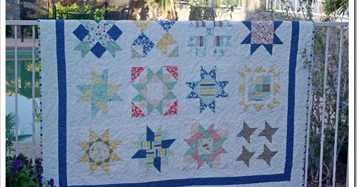 Sew Stormy: Finishing the Star Sampler Quilt!!