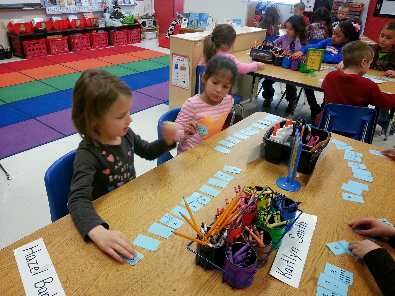 Mrs. Williams Kindergarten Classroom: Flipping Random Numbers