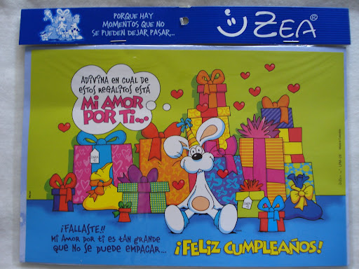 Tarjetas de cumpleaños zea - Imagui