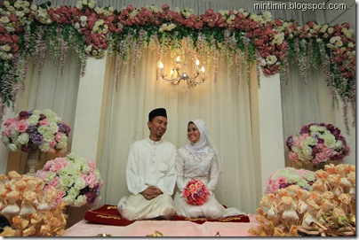 MIMIN: WEDDING : BANTAL NIKAH