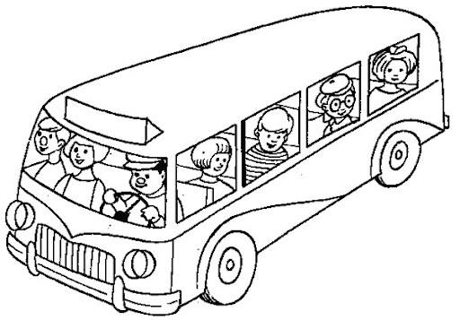 Dibujos de busetas para colorear - Imagui