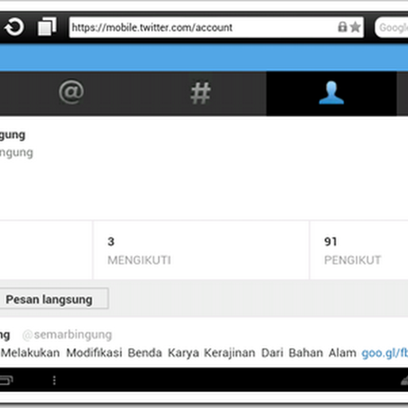 ELTELU: Contoh Cara Membuat Menu Responsive Seperti Twitter Versi Mobile