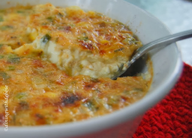 Southwestern Corn Pudding - Dining With Debbie