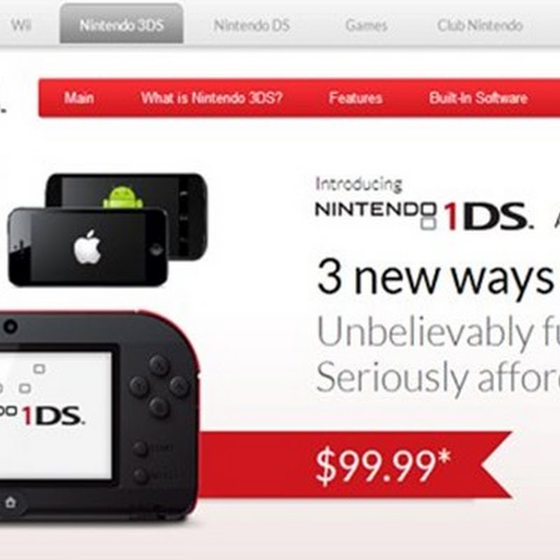 Ach wäre diese 'Nintendo 1DS' doch echt - Spass und Spiele