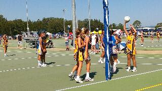 Behind Caboolture Netball