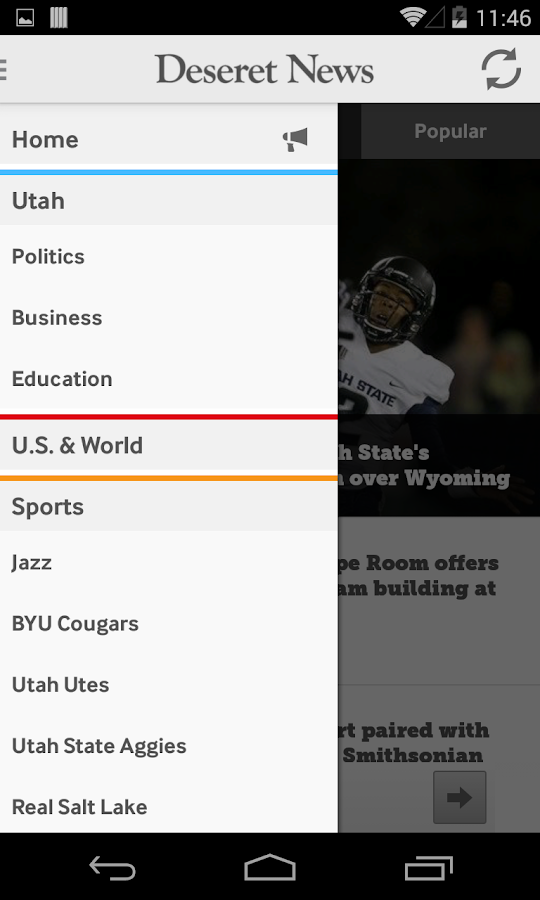 Deseret News - screenshot
