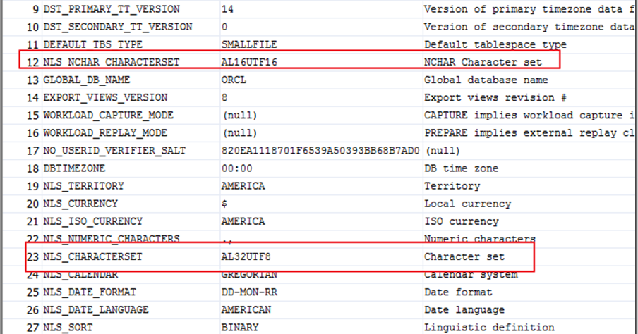 Character set and National Character Set | SQL Panda