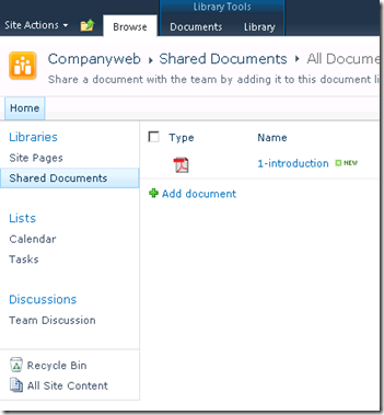 PDF icons in SharePoint Foundation 2010 – CIAOPS
