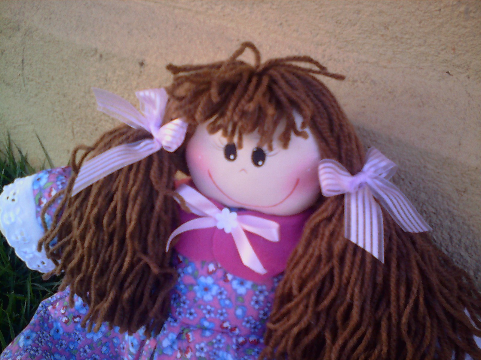 Bonecas Artesanais LuLudiPano: Boneca maitê