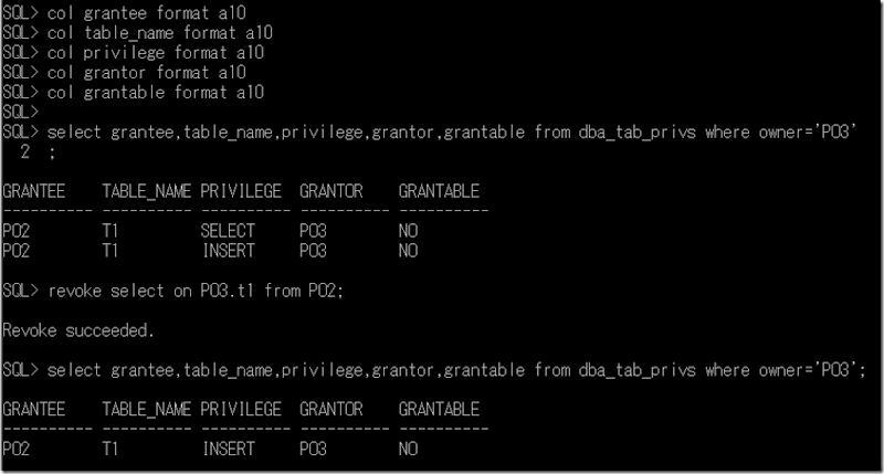 Oracle Privilege | SQL Panda