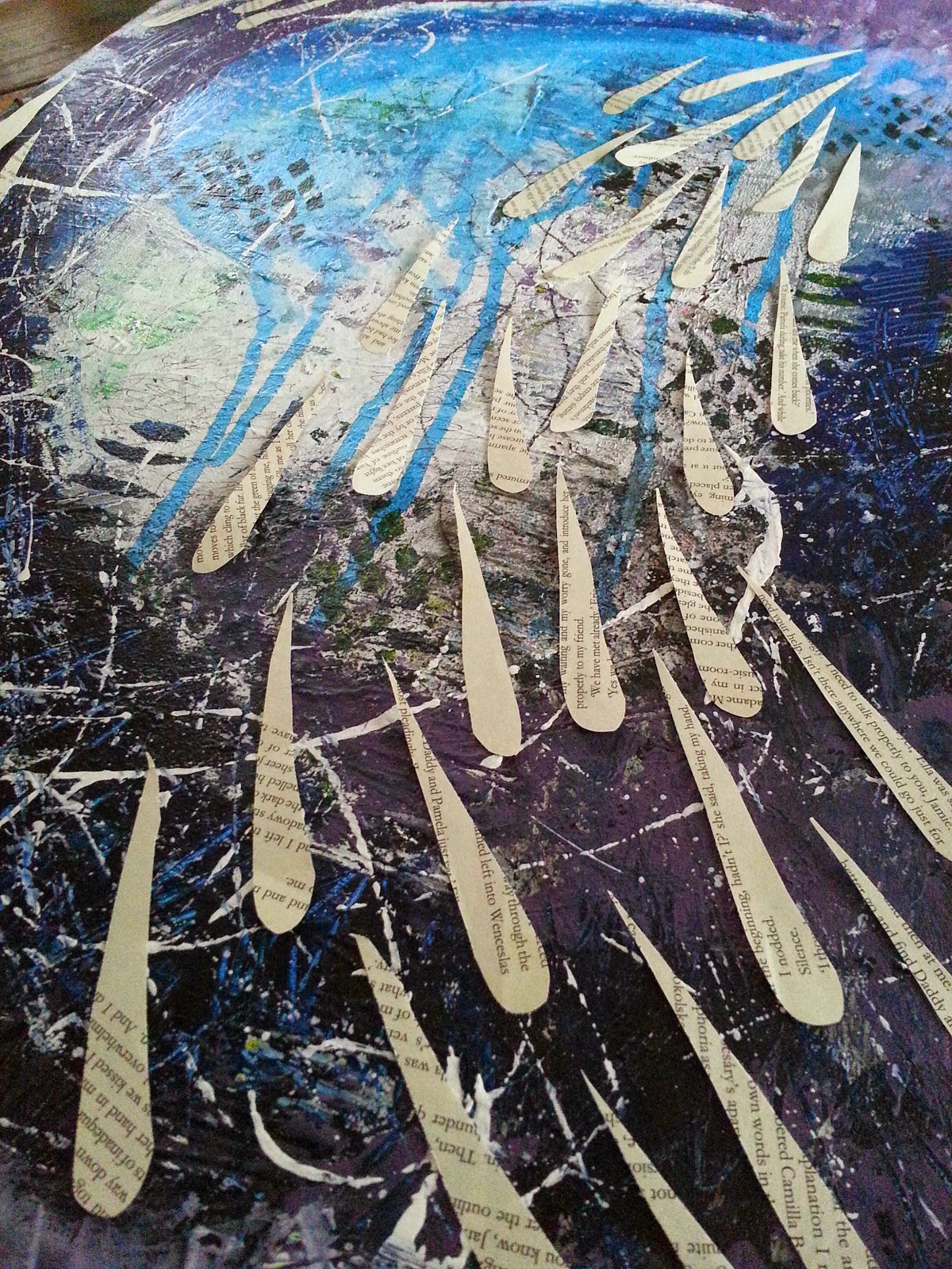 Painting is a Journey....: Layer#24 February's first layer: composition