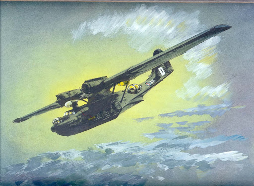 Hand drawing of PBY Catalina, a truely great American flying boat : r/pics