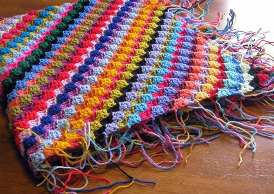 The Sunroom UK: Diagonal Corner to Corner Crochet Blanket–How To