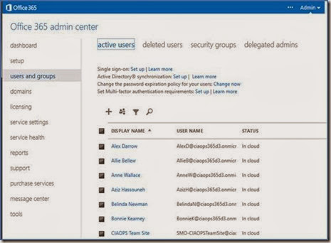 Windows Azure Active Directory Sync tool (DIRSYNC) – the basics – CIAOPS