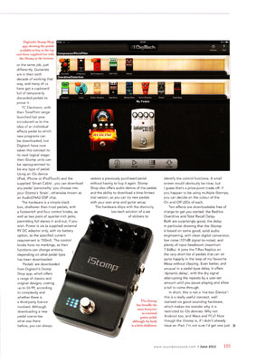 DigiTech | iStomp | Sound On Sound magazine review