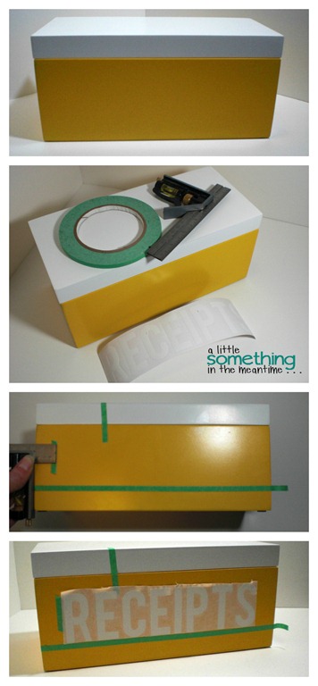 a little something in the meantime . . .: Organize Receipts {Or ...