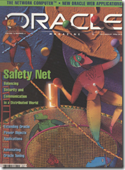 Review of Oracle Magazine–July/August 1996 « Ora-lytics