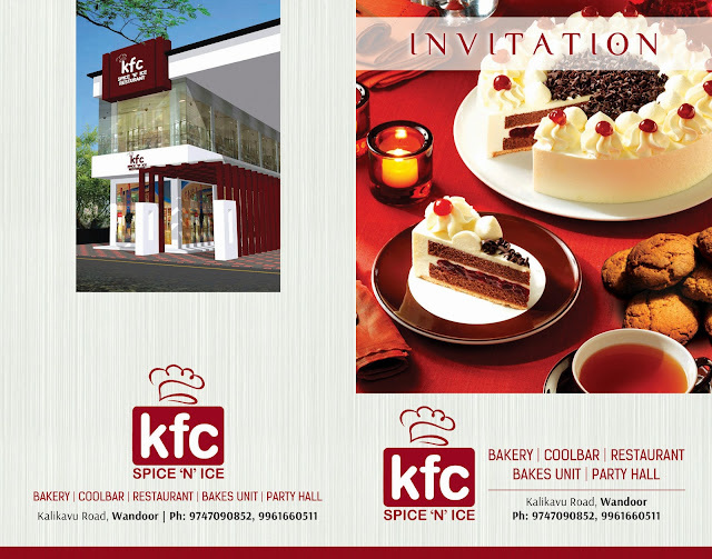 KFC Bakes - Invitation card