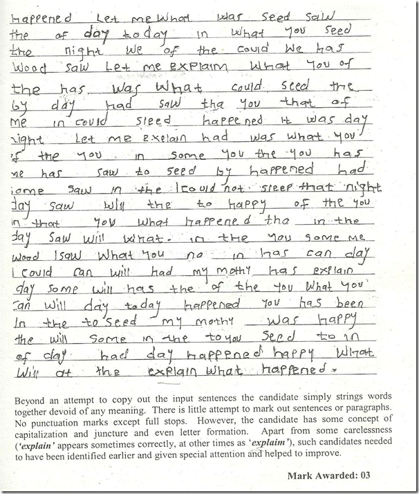 k.c.p.e revision resource: KCPE 2004 Composition analysis