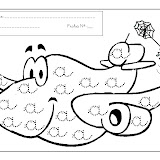 FICHAS DE LA LETRA A PARA NIÑOS DE PREESCOLAR