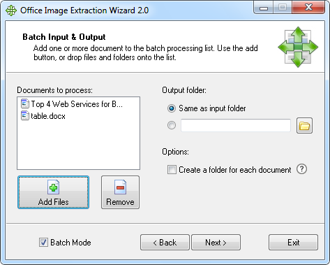 Batch Extract Images From Office Documents
