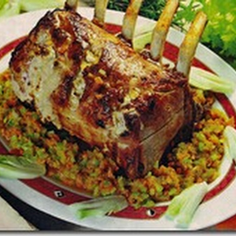 Carré di vitello al finocchio