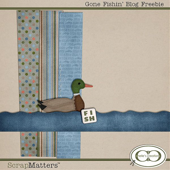 Chelle's Creations: New! Gone Fishin’, Wordart, Freebie and CU Strings