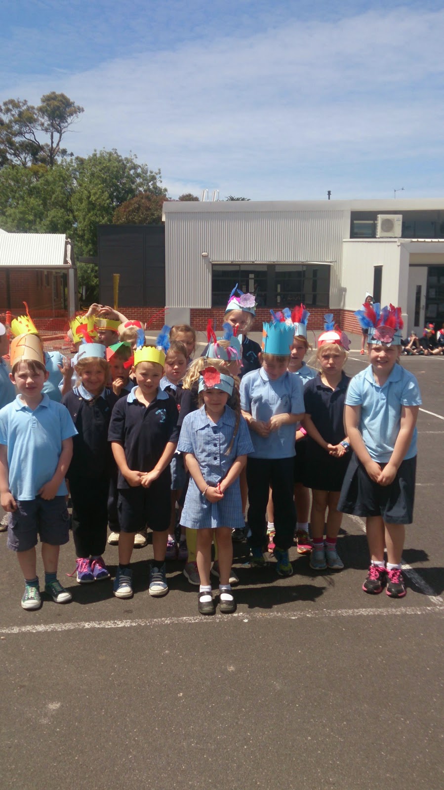 2014 Grade 1/2B's Learning Blog: Bittern Primary fashions on the field