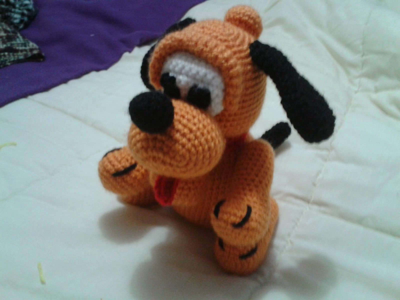 Pasion por el tejido: Pluto a crochet