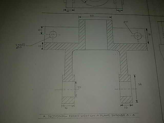 College life as a Marine Engineering: Drawing assignment