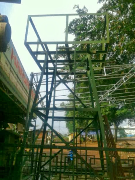 Rangka Tower Air / Pembuatan Tower Air di Jogja « Bengkel Las Pagar ...