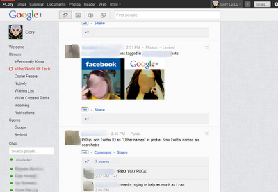 Google+ Ultimate: Personalizar la interfaz de Google plus - Lo nuevo de hoy