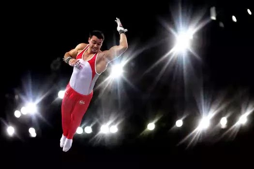 AK GYMNASTICS: Flying gymnast