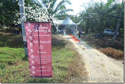 MIMIN: WEDDING : BUNGA MANGAR