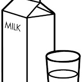 DIBUJOS DE LECHE PARA COLOREAR