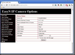 Techland: How To: Configure EasyN IP Web Camera