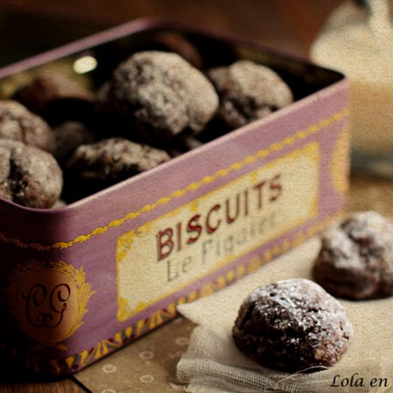 Galletas de chocolate y café y Fans Food de Severin - Lola en la cocina